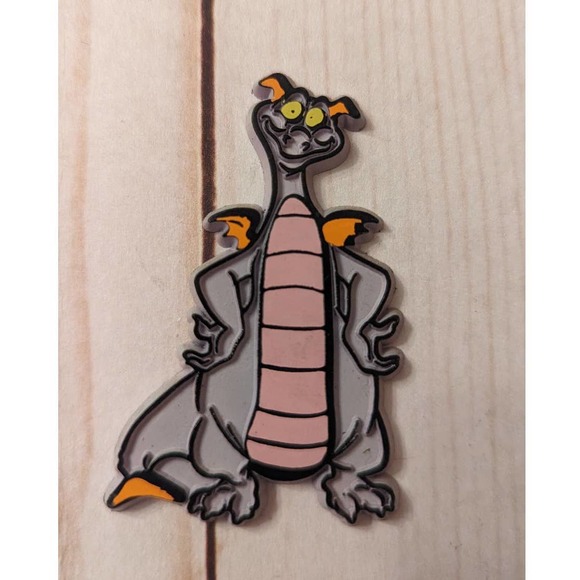 Disney | Accents | Figment Disney Rubber Magnet 982 Epcot | Poshmark